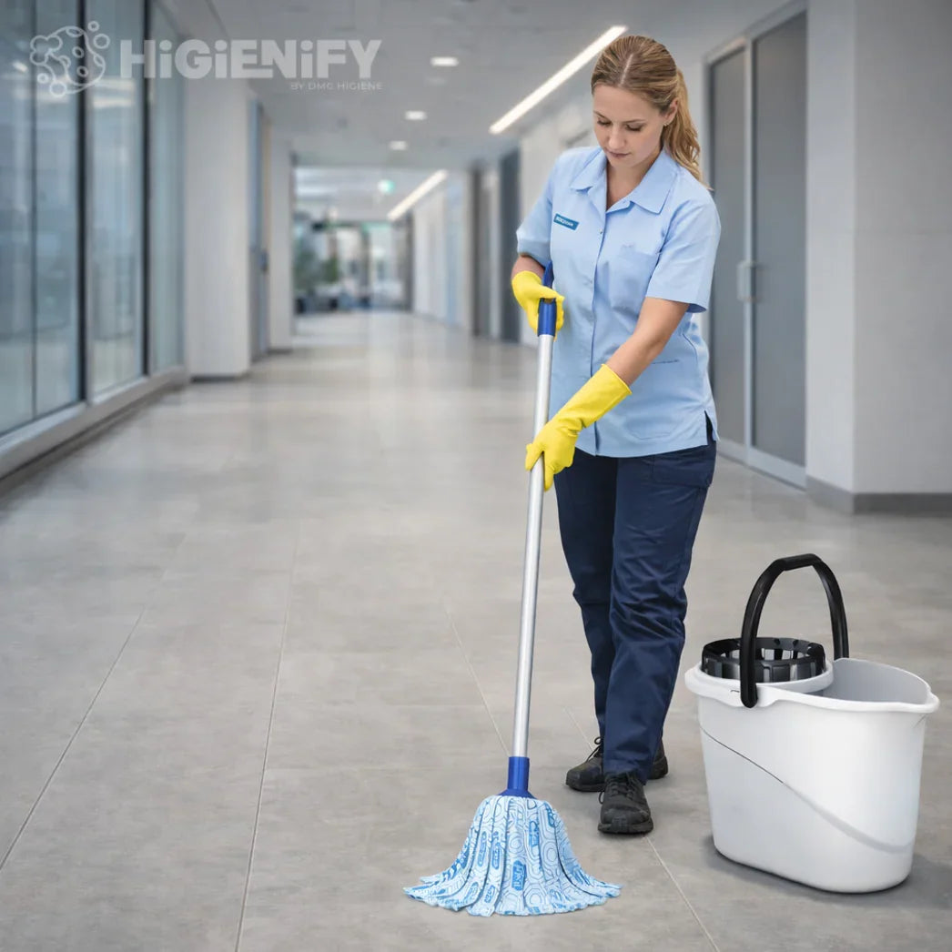 Esfregona Tiras Profissional XL | DELFI PRO MOP-T | HIGIENIFY